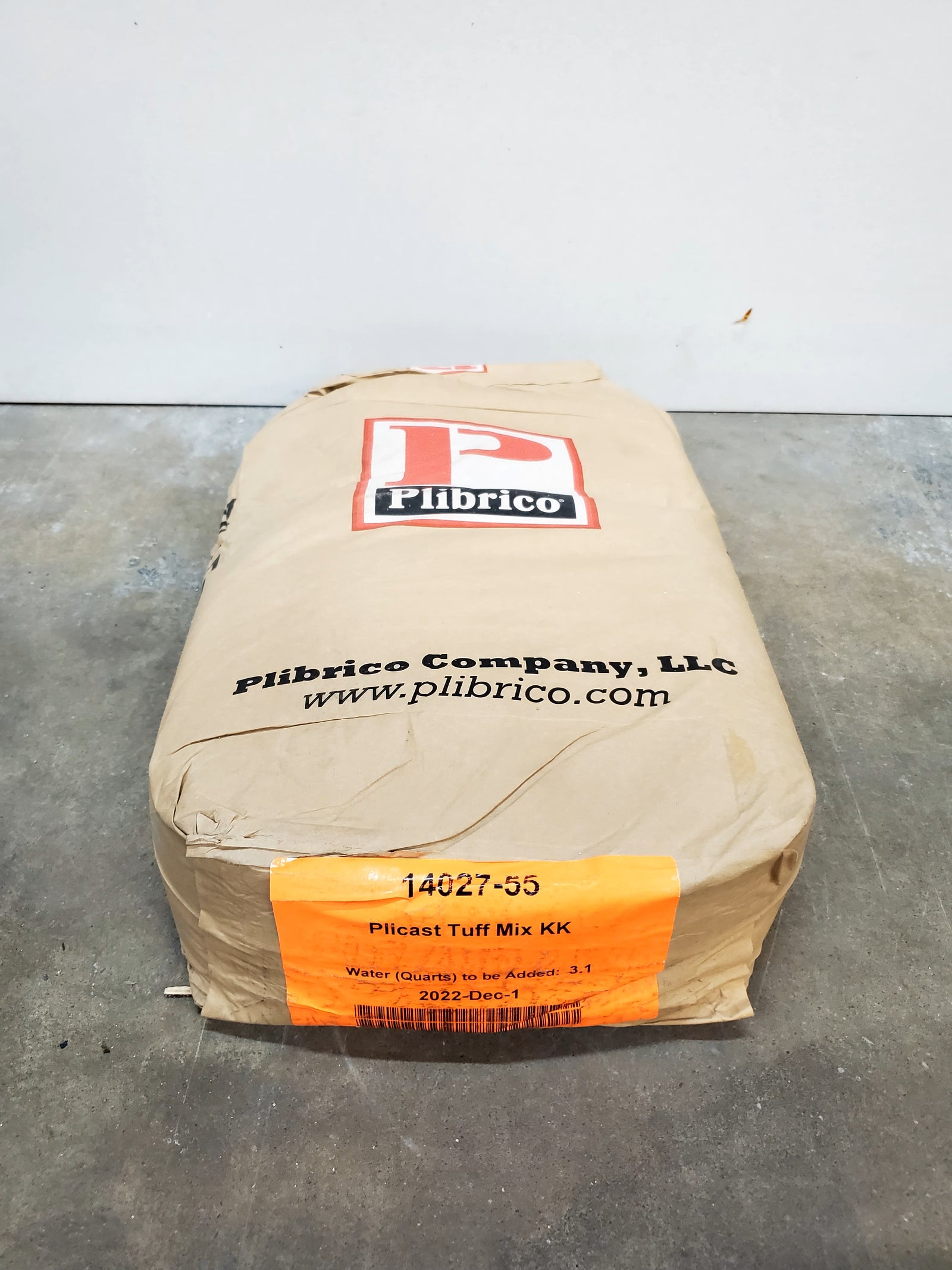 Plicast Tuff Mix KK - Useful as a casting material for a furnace, pizz